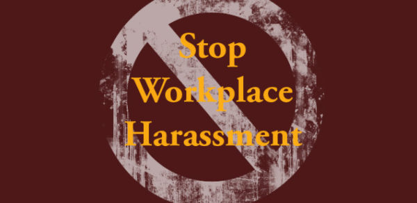 No Discrimination or Harassment sign - Brian Elston Law